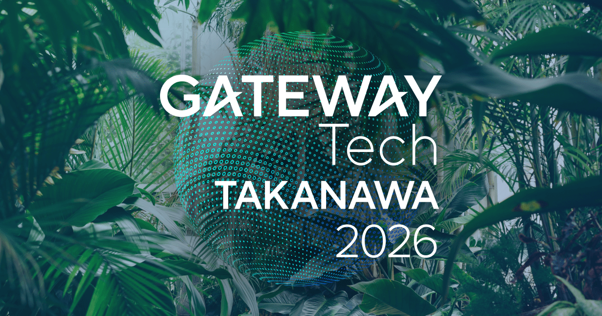 GATEWAY Tech TAKANAWA 2026